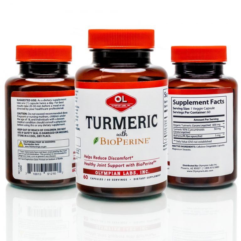 Turmeric with BioPerine | Olympian Labs