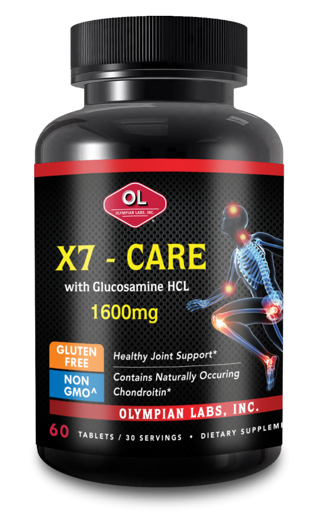 X7 Care with Glucosamine HCL, Chondroitin Sulfate, MSM & Type II ...